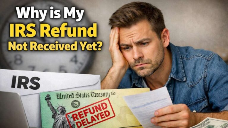 Why Is My IRS Refund Not Yet Received? Understanding the 2026 Delays ...